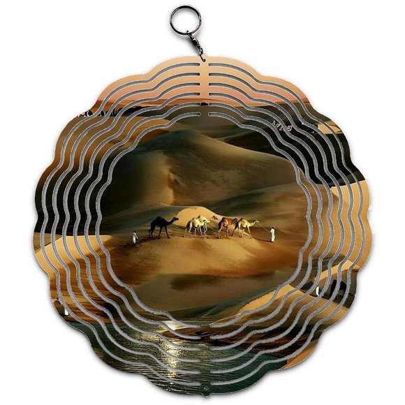 Design | Street View Arabian Desert Design Wind Spinner | Poshmark